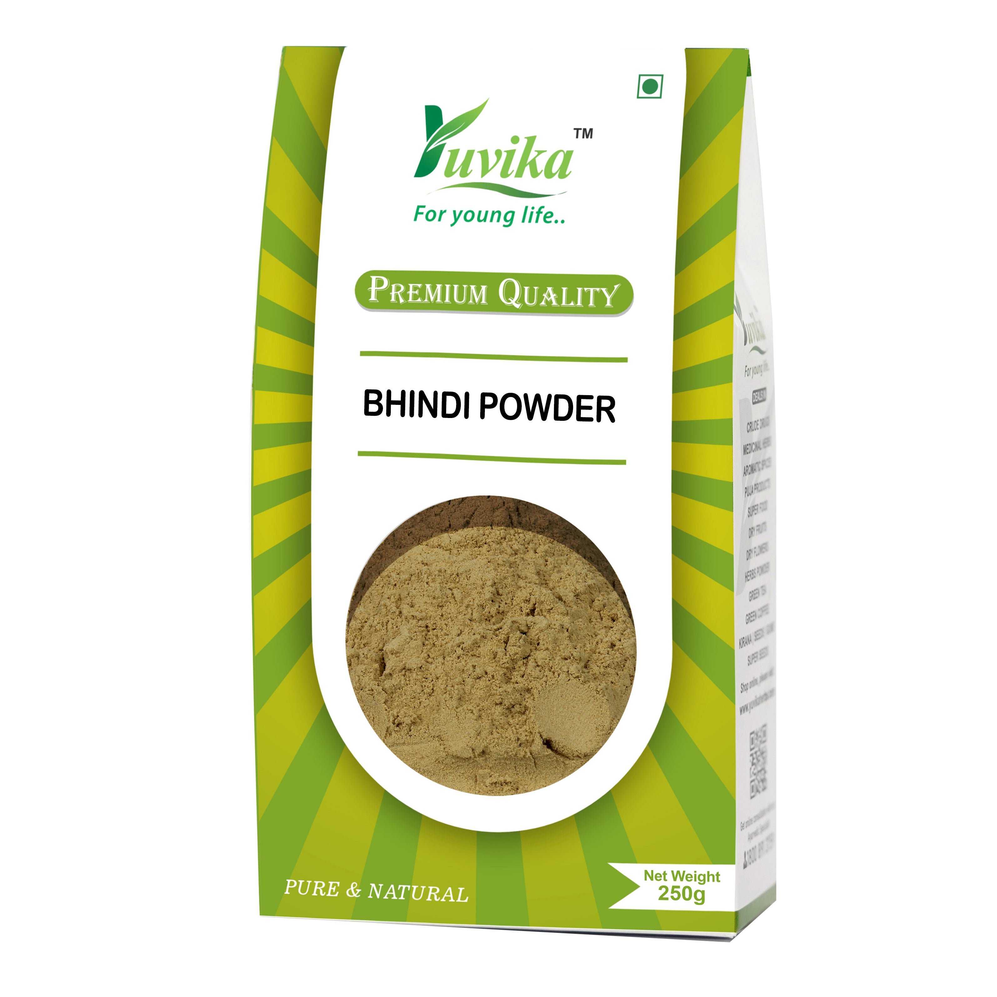 Bhindi Powder - Dry Lady Finger Powder (250g) – Yuvika Herbs Ayurveda