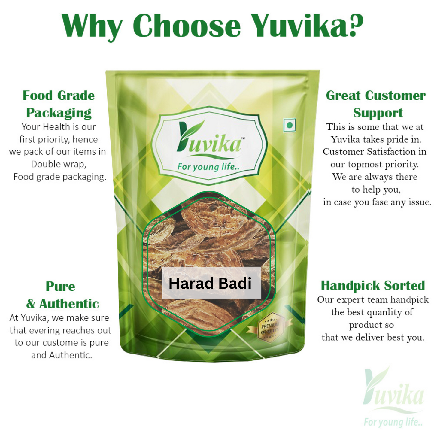 Harad Badi Pili - Haritaki - Yellow Terminalia Chebula – YUVIKA