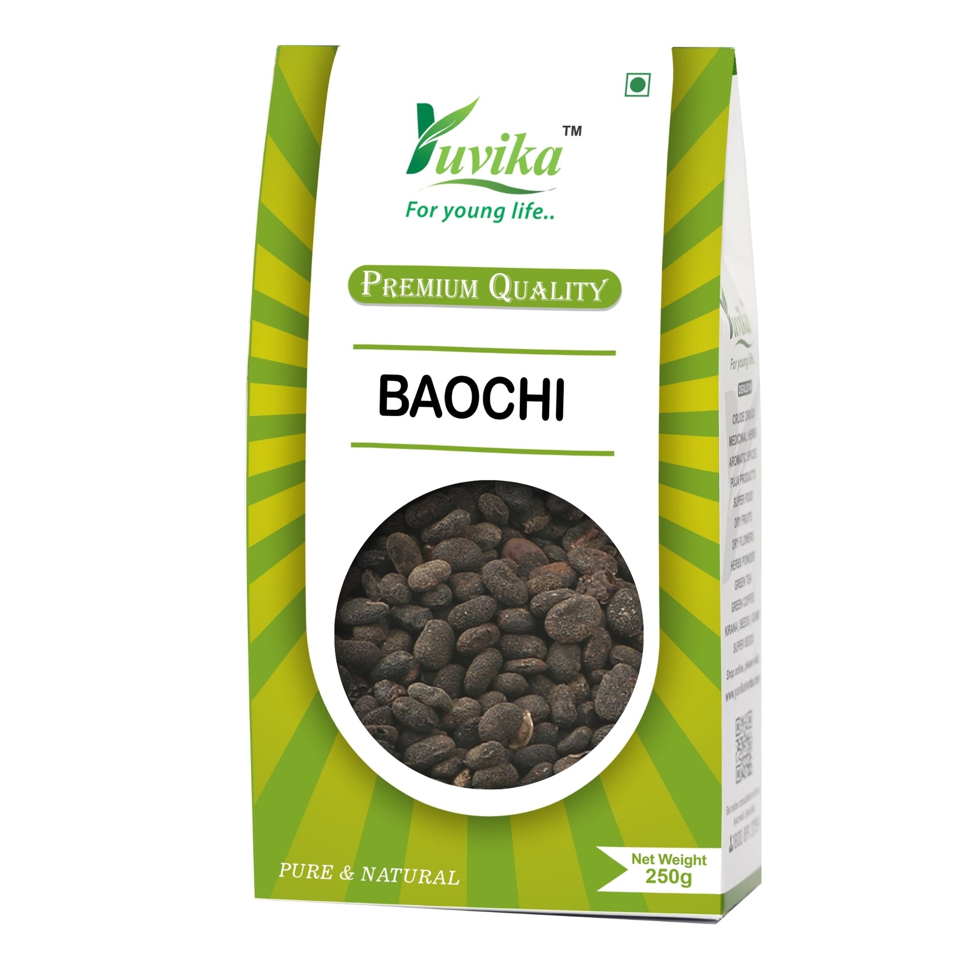 Baochi - Babchi - Bavchi - Psoralea Corylifolia - Purple Fleabane (250 ...