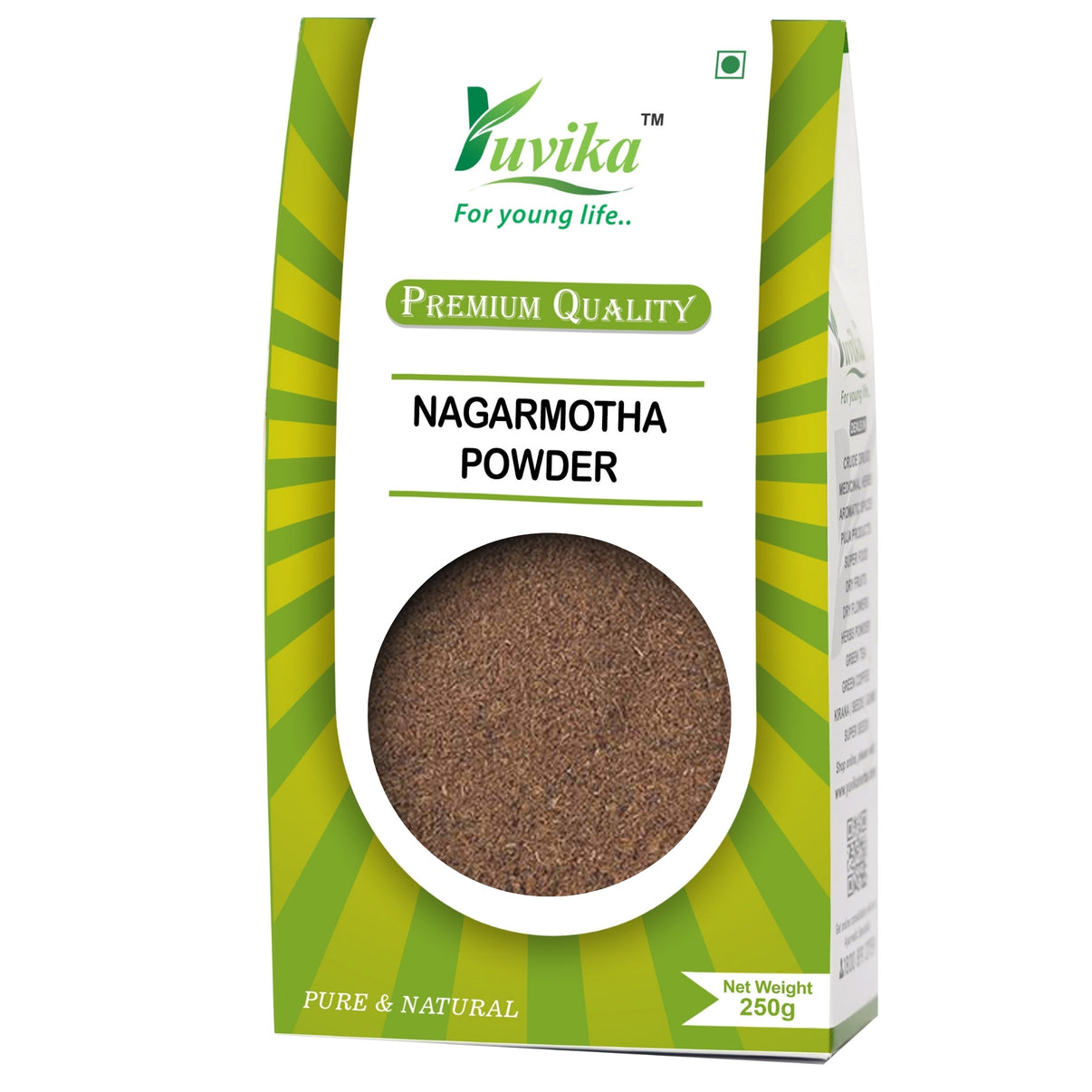 Nagarmotha Powder - Cyperus Rotundus Rhizome - Nut Sedge Root (250g ...